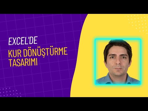 Excel'de kur dönüştürme uygulaması tasarlama (Combo Box ve Vlookup kullanarak)