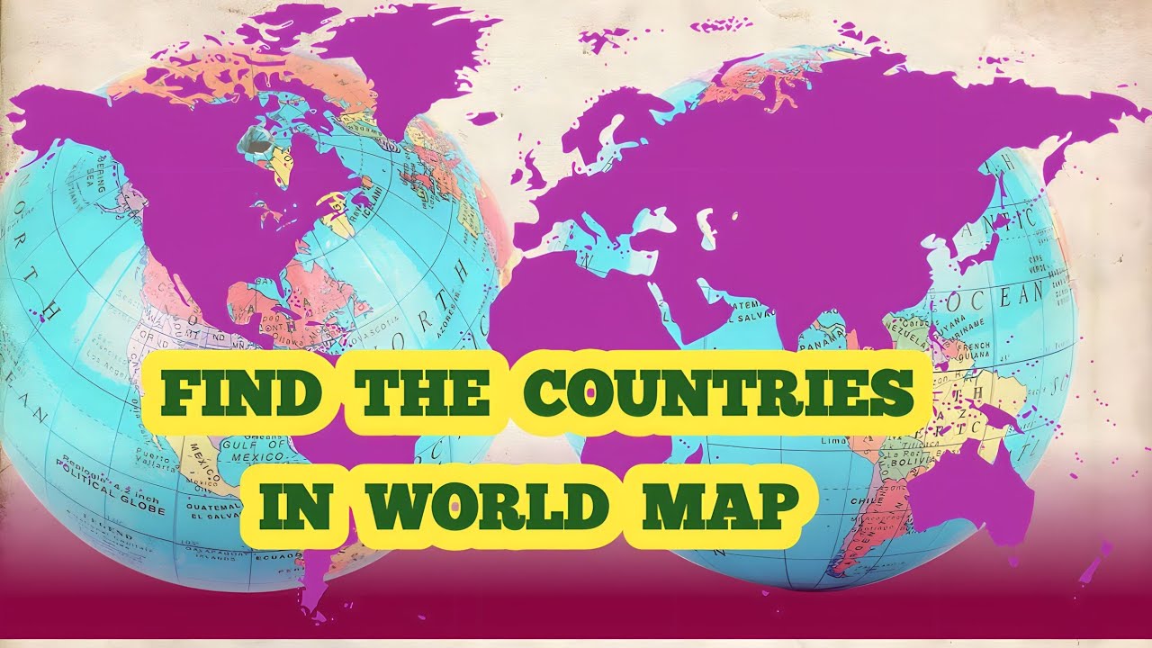 Finding countries with a world map - (Part-8),|| Social Science (Videos ...