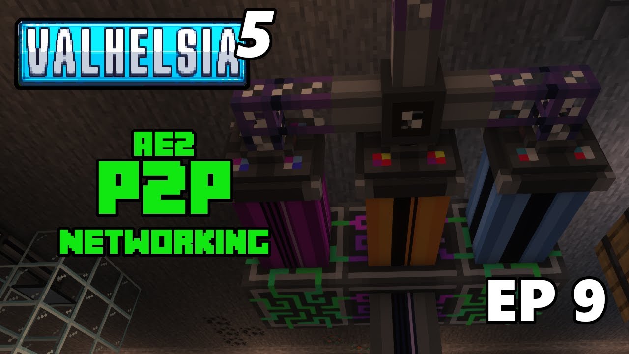 AE2 P2P Tunnels and Channels Tutorial | Valhelsia 5 | Minecraft 1.19.2 [EP9] - YouTube