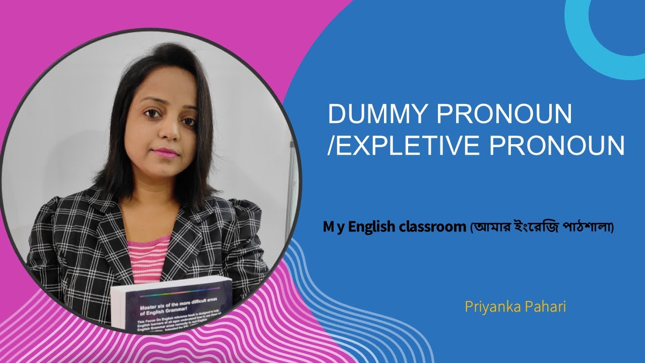 Parts of speech part 28: Dummy Pronoun/Expletive Pronoun - YouTube