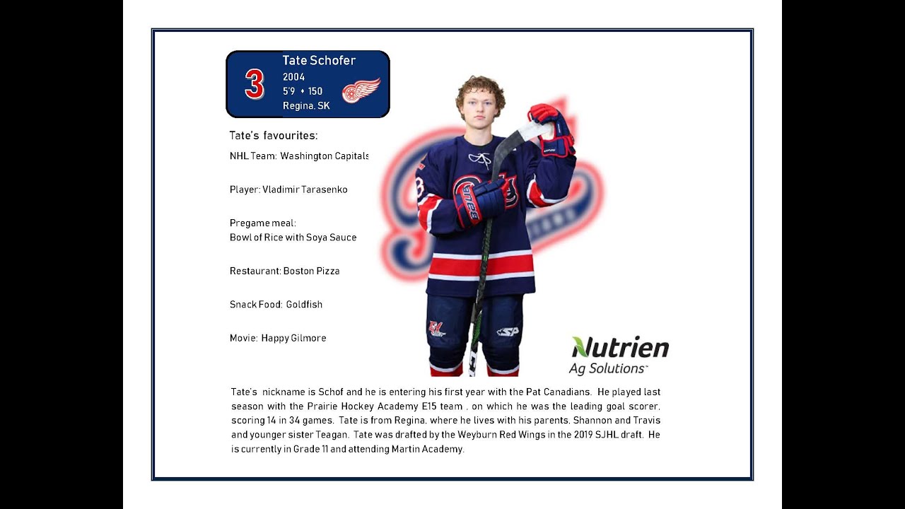 Pat C's Player Spotlight - #3 Tate Schofer - YouTube