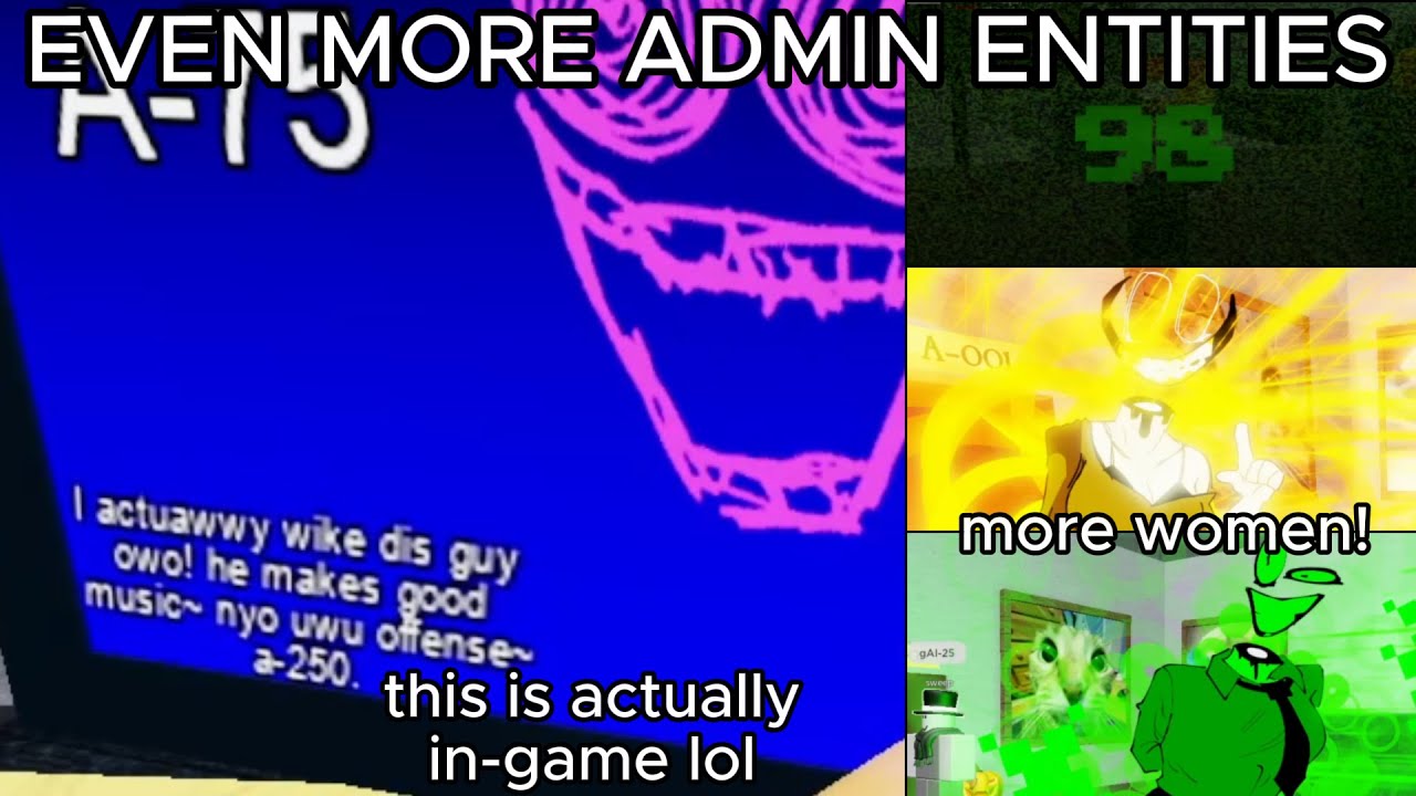 EVEN MORE Admin Entities... | ROOMS: Low Detailed - YouTube