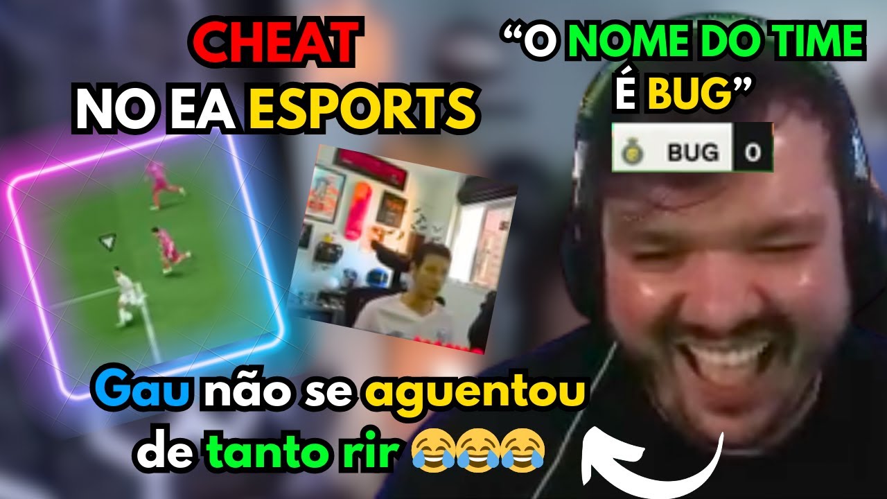 Gaules rindo muito com Clipe do VVV no EA SPORTS FC 24 KKKKKK - YouTube