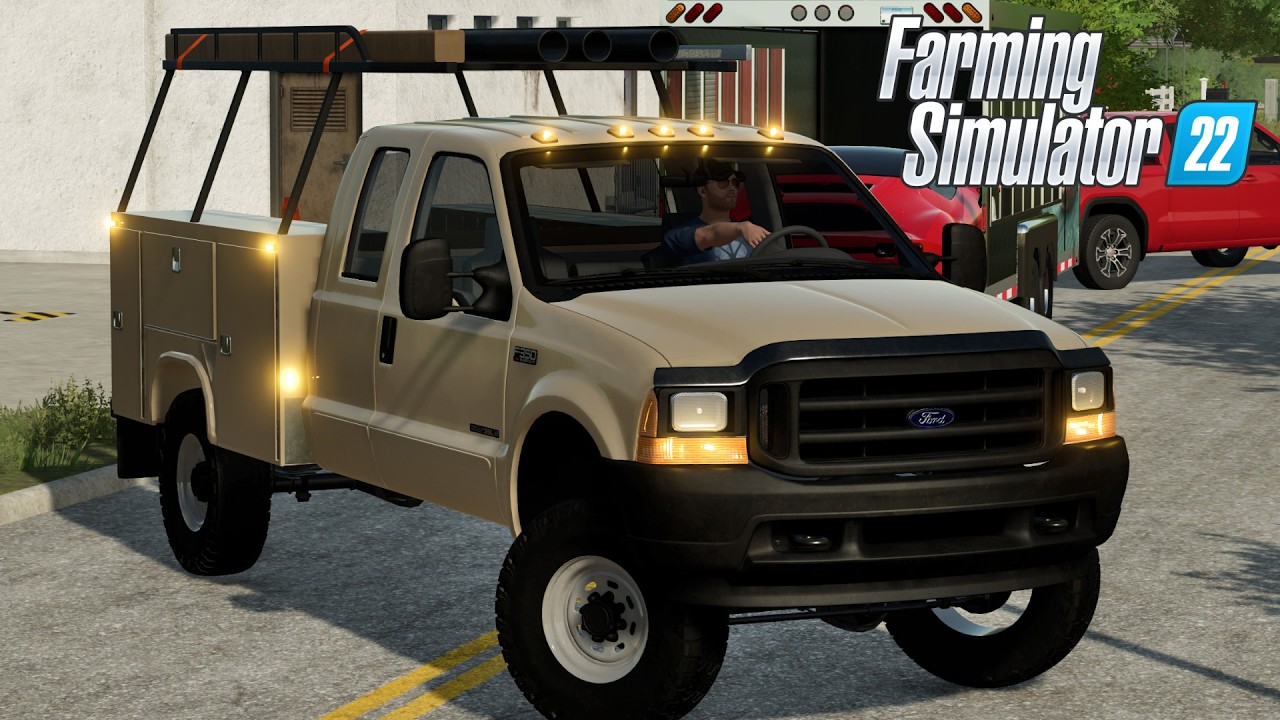 FS22 - 2000 Ford F350 Service Truck - NEW CAR MOD for Farming Simulator ...