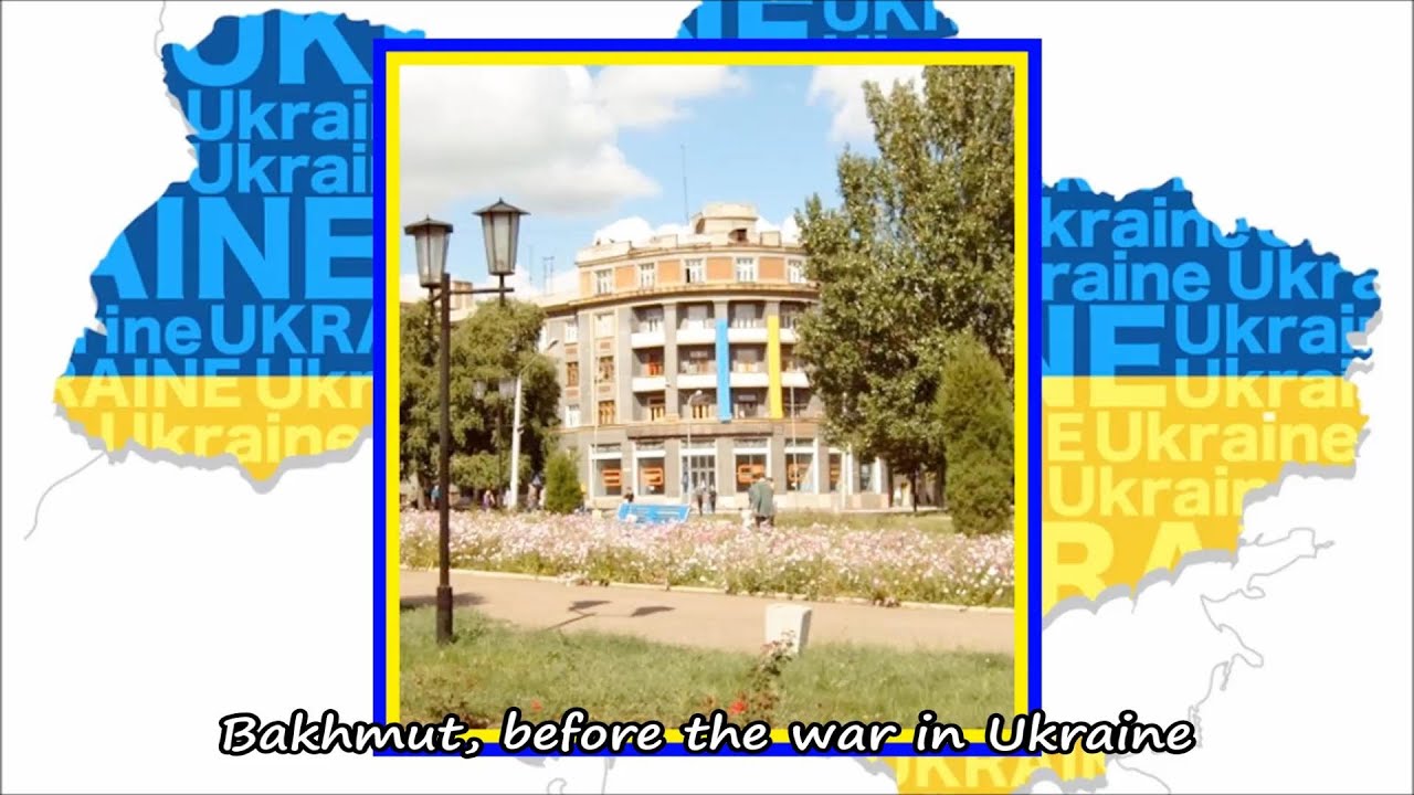 Bakhmut, before the war in Ukraine - YouTube
