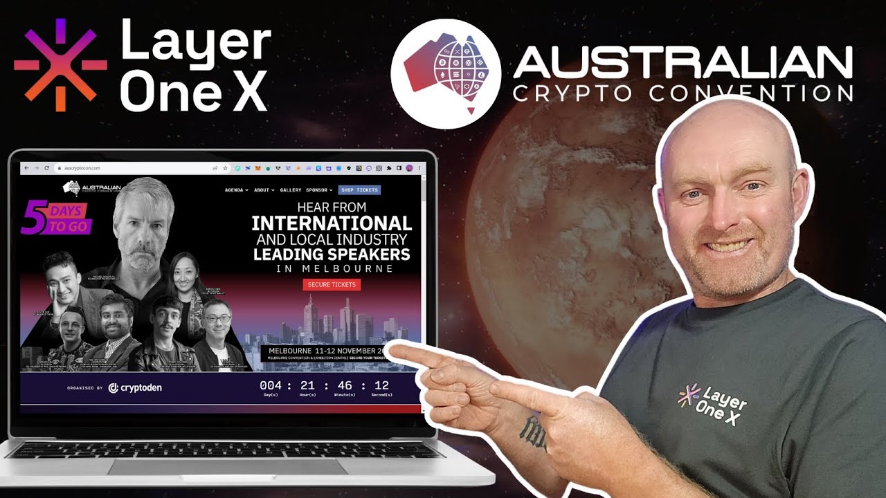 Layer One X - 5 Days and Counting - Australian Crypto Convention - YouTube