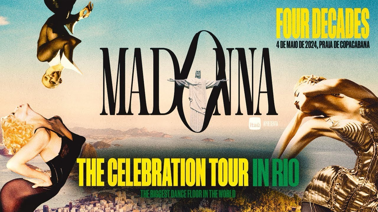 Madonna Celebration Tour - Rio De Janeiro 2024 (Compilation) - YouTube
