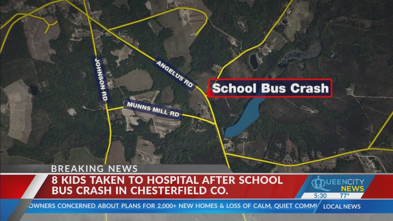 Multiple students injured in Chesterfield County school bus crash ...