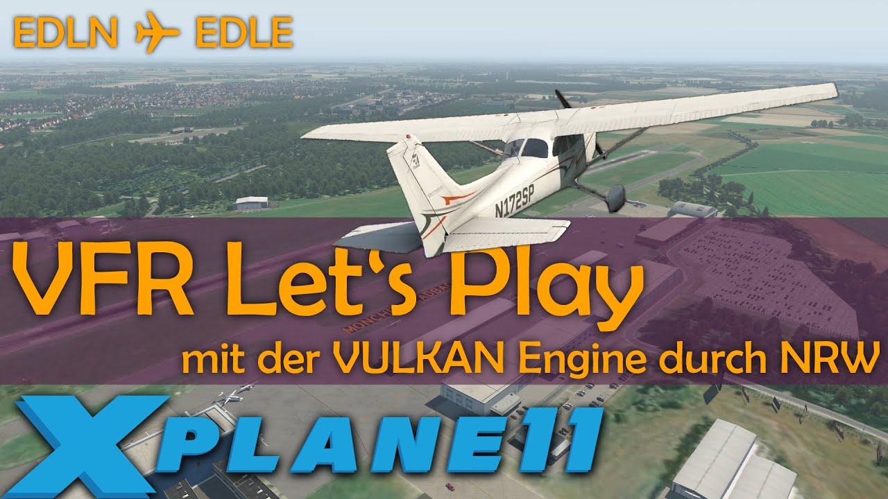 X-Plane Update: Neue Vulkan Engine im Praxis-Test | VFR durch NRW - YouTube