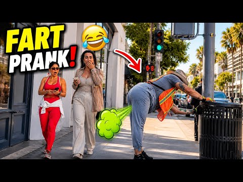 Funniest Fart Prank in Public 😂 Their Reactions Are Priceless!#FartPrank #LaughBite
