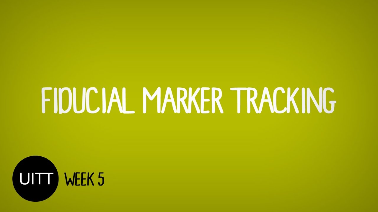 Techumentary - Week 5 - Fiducial Marker Tracking - YouTube
