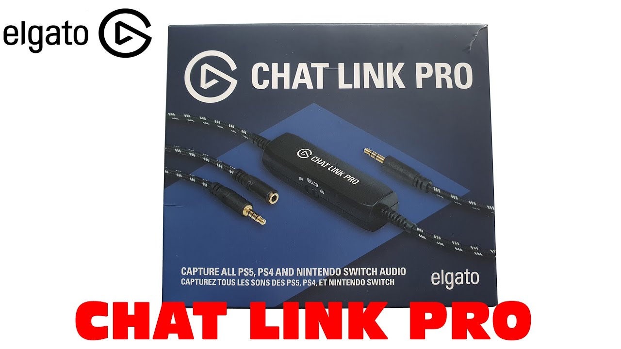 Elgato Chat Link Pro Capture All PS5, PS4 Or Nintendo Switch Audio # ...