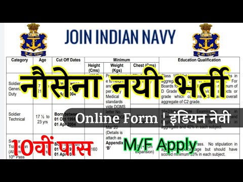 Join Indian Navy | Indian Navy Recruitment 2023 Apply Online | Navy New ...