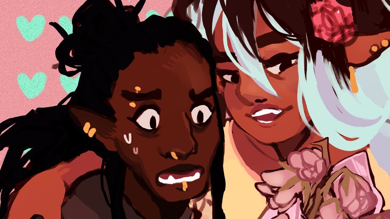 taako/kravitz speedpaint (the adventure zone) - YouTube