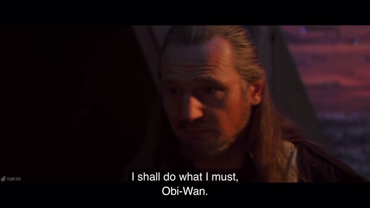 I shall do what I must Obi Wan - YouTube