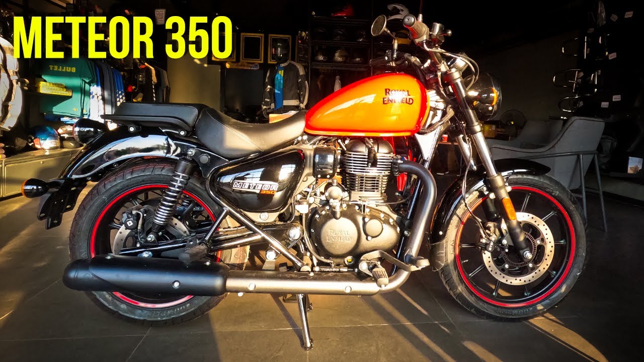 Royal Enfield Meteor 350 Price & Features | Meteor 350 Fireball Red ...