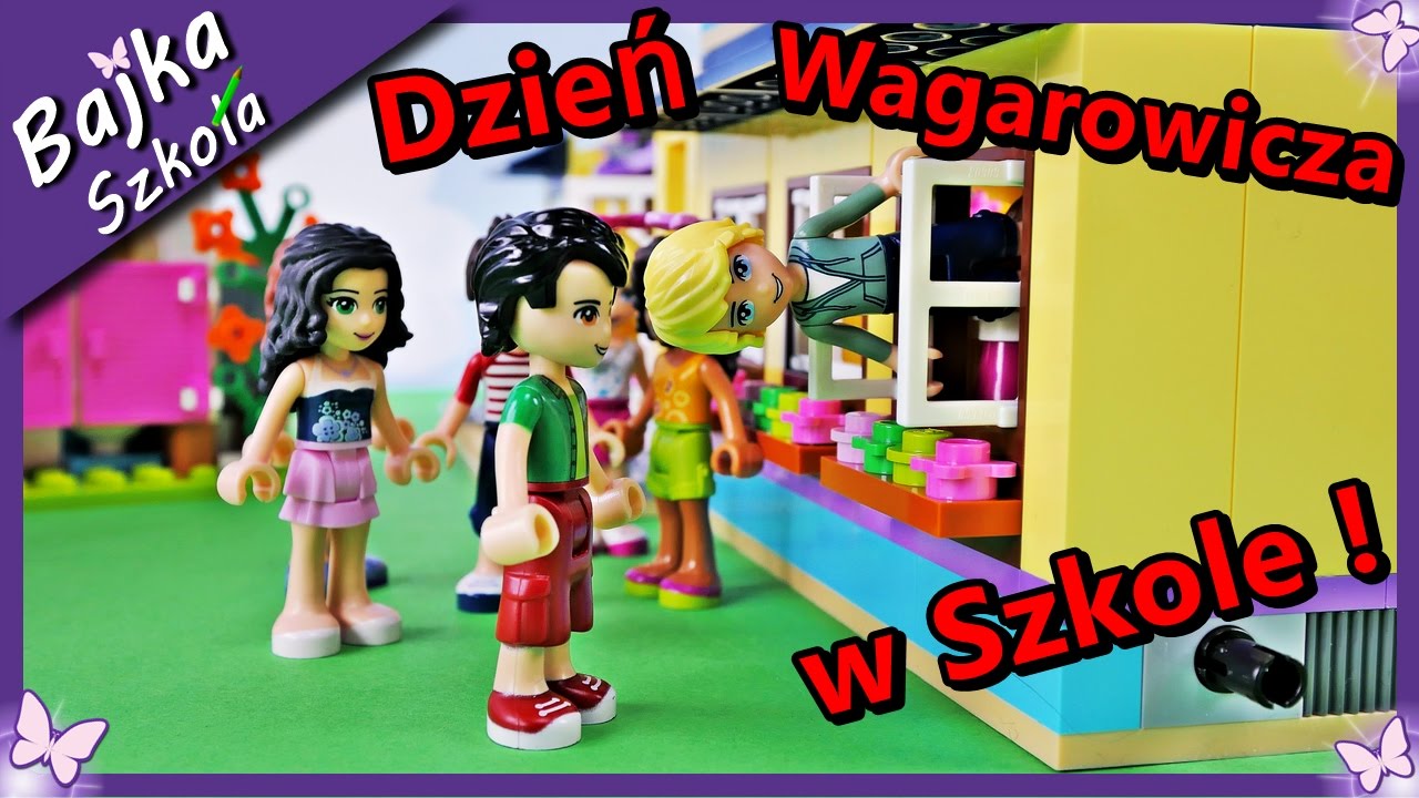 Dzień wagarowicza - Bajka po polsku z klockami Lego Friends - YouTube