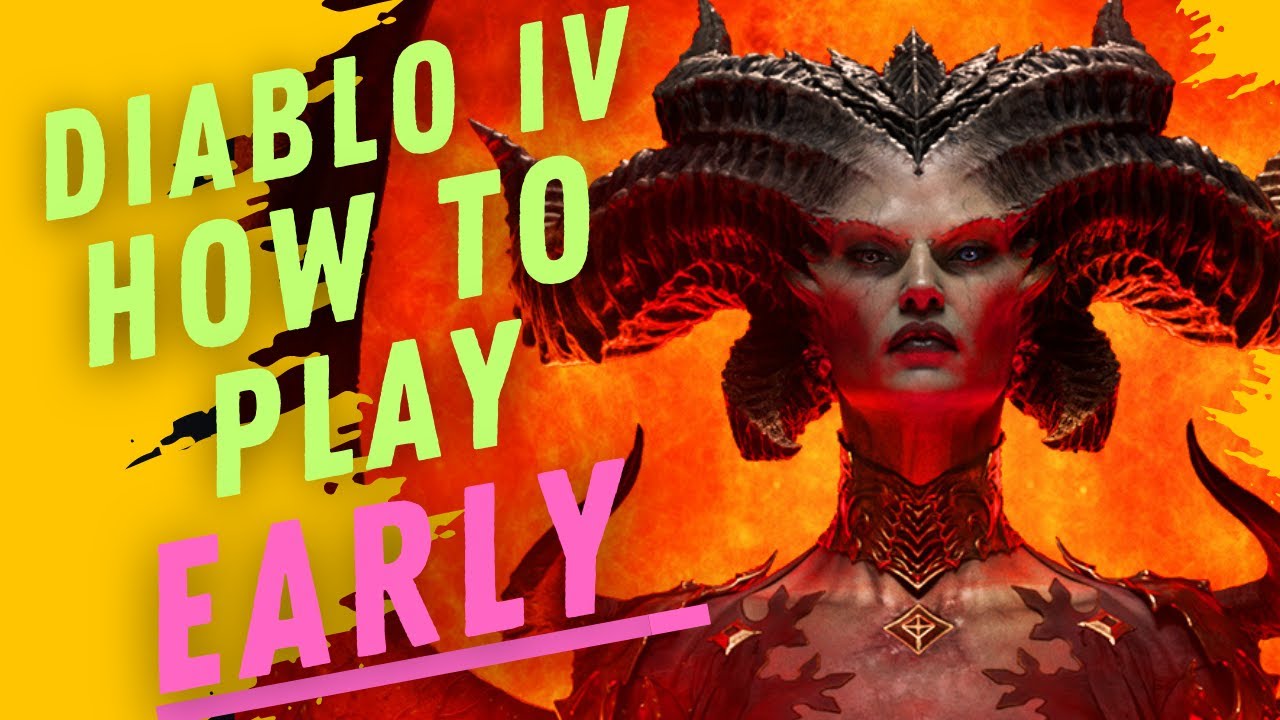 How To Play Early Diablo IV - YouTube