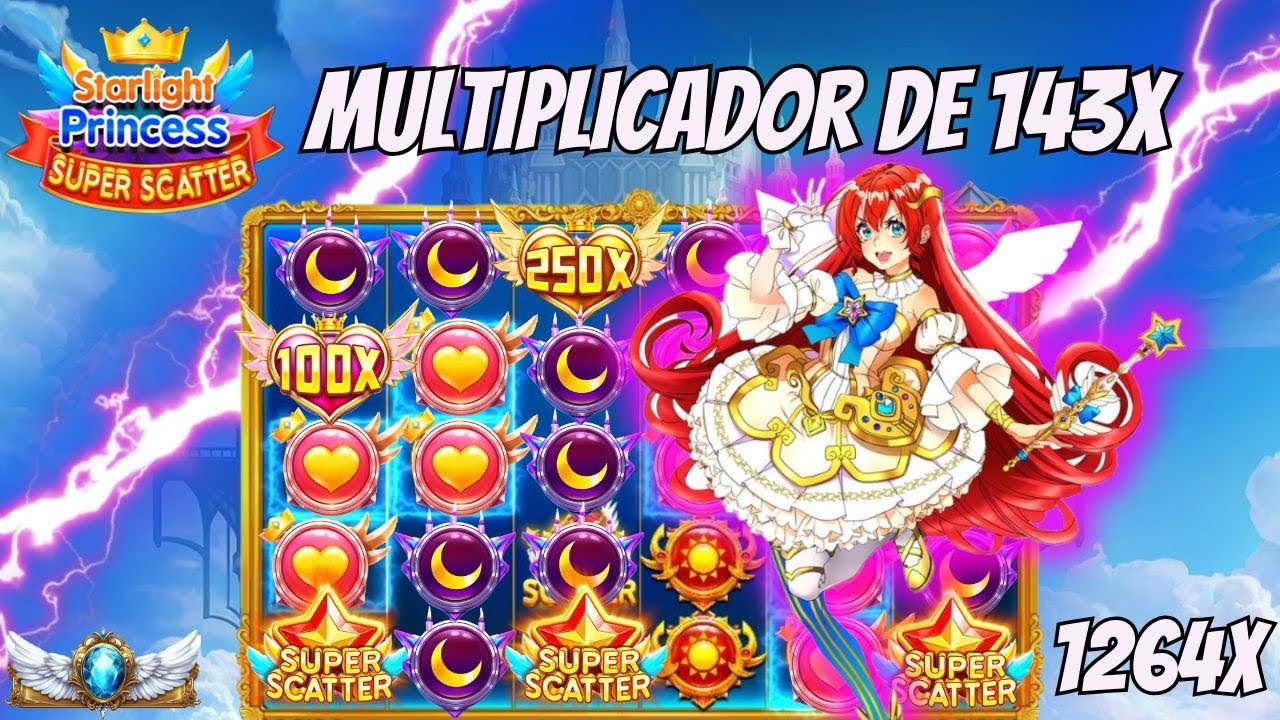 pasamos los 1000x en Starlight Princess Super Scatter multiplicador de ...