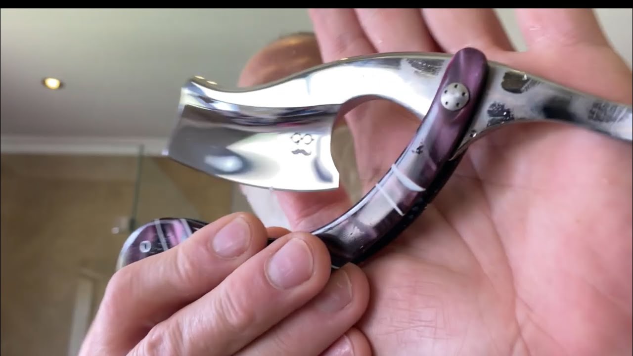 South African Shave Movie - 8/8 WoolfBlades Custom Straight Razor ft ...