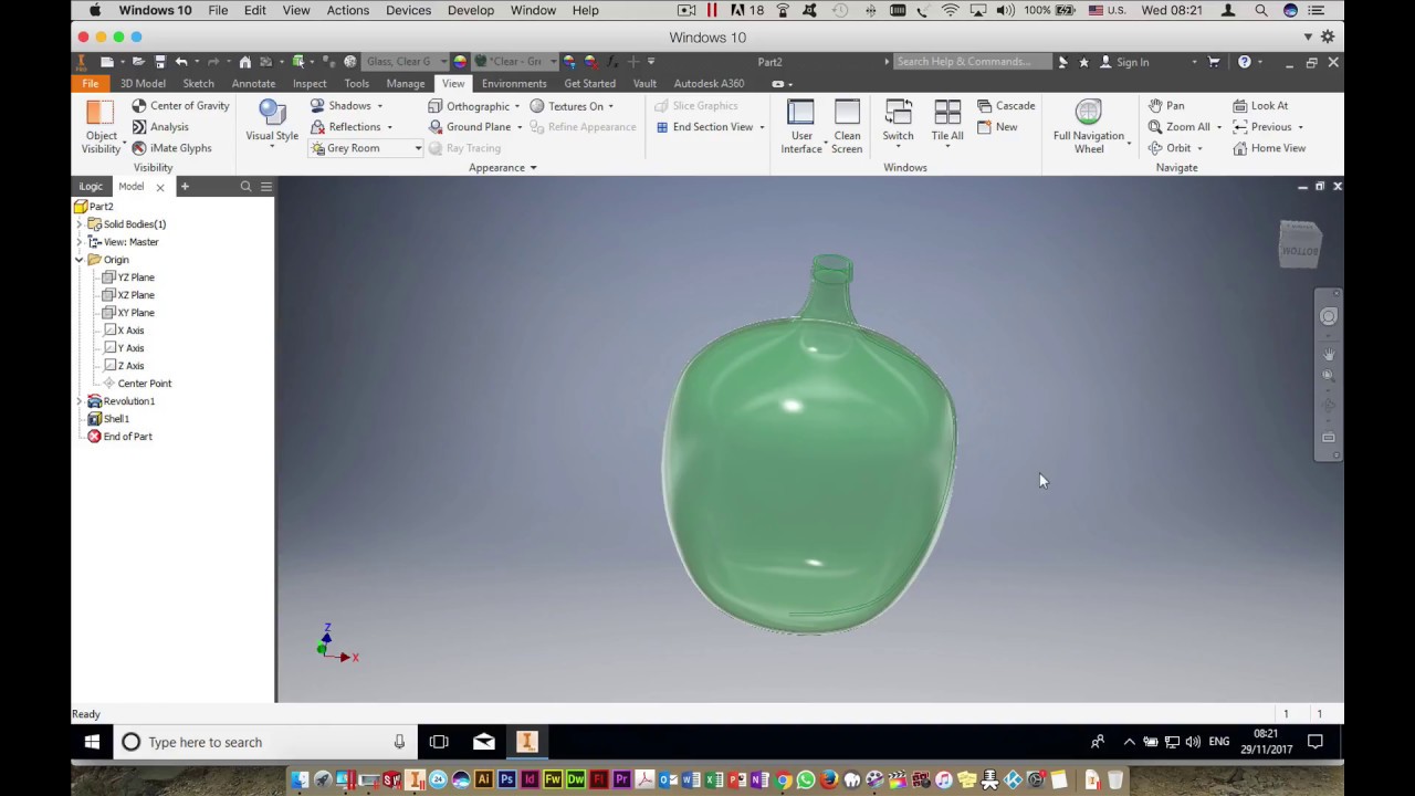 Autodesk Inventor insert image - fles - YouTube