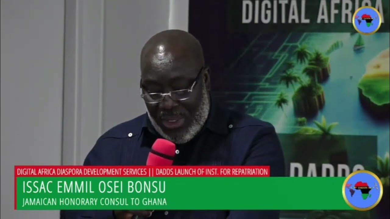 ISAAC EMIL OSEI BONSU, JAMAICAN Honorary CONSUL to GHANA - YouTube