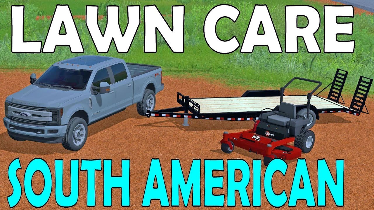 Farming Simulator 17 | South American Lawn Care | Exmark Lazer Z | 2017 ...