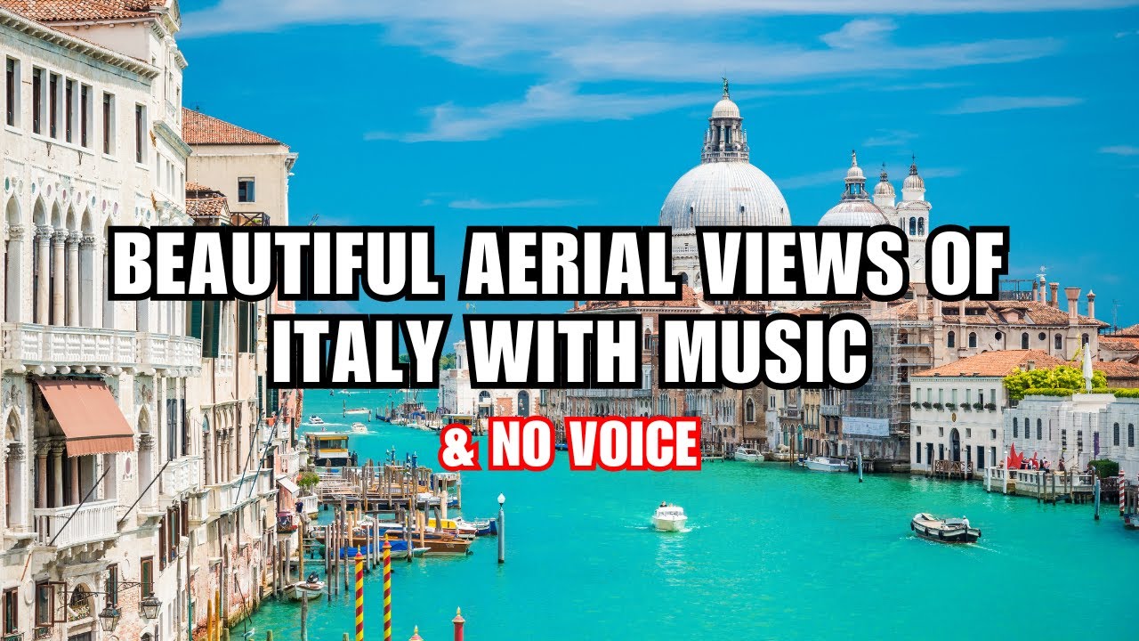 Beautiful aerial drone views of Italy with music - YouTube