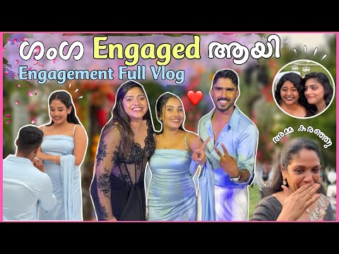 Glamy Ganga got ENGAGED 😱 Engagement Vlog 💍