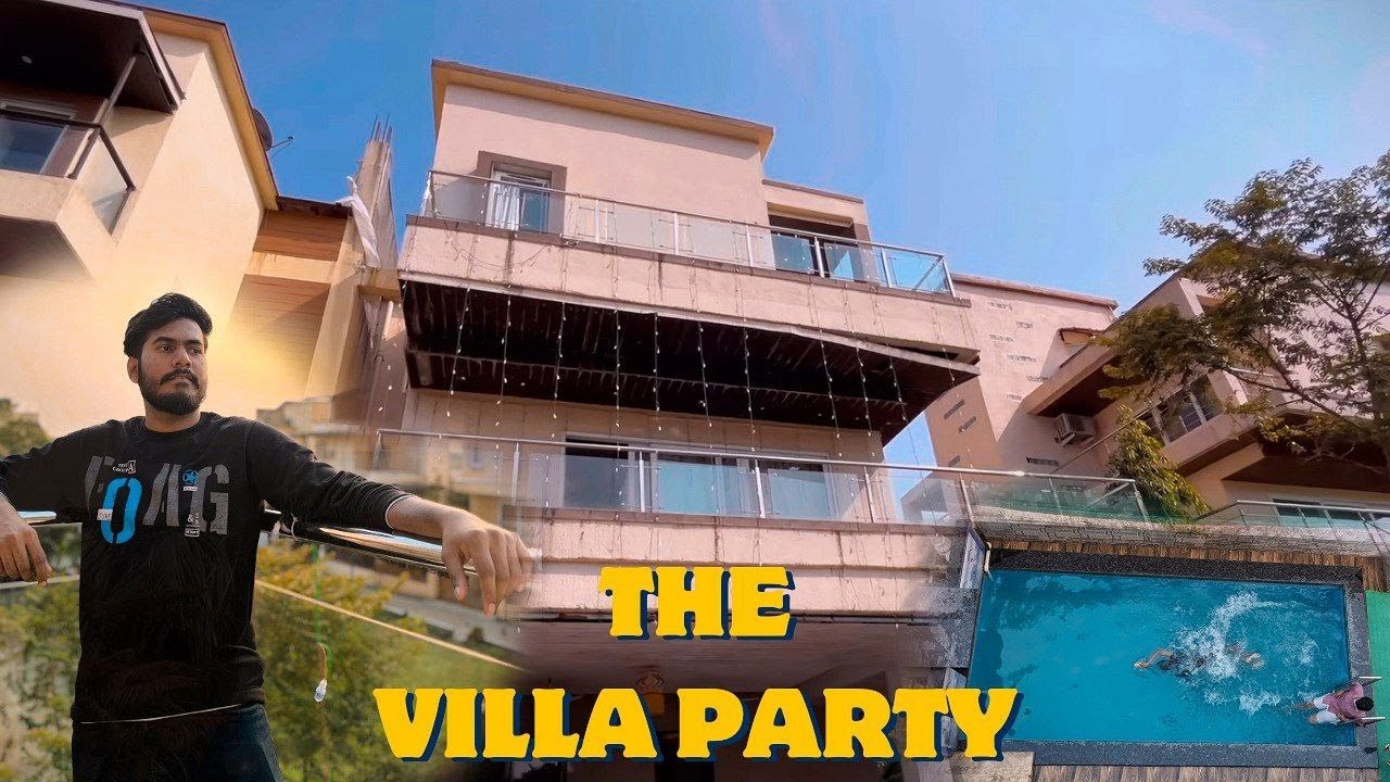 The Villa Party || Party Madhe Zala Kaand 😜 || @elorabarlickss @jayesh ...