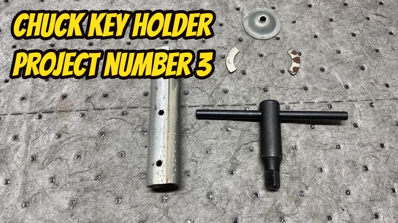 Vevor Mini Lathe MX 400 Part 17 - Lathe Chuck Key Holder Project Number ...