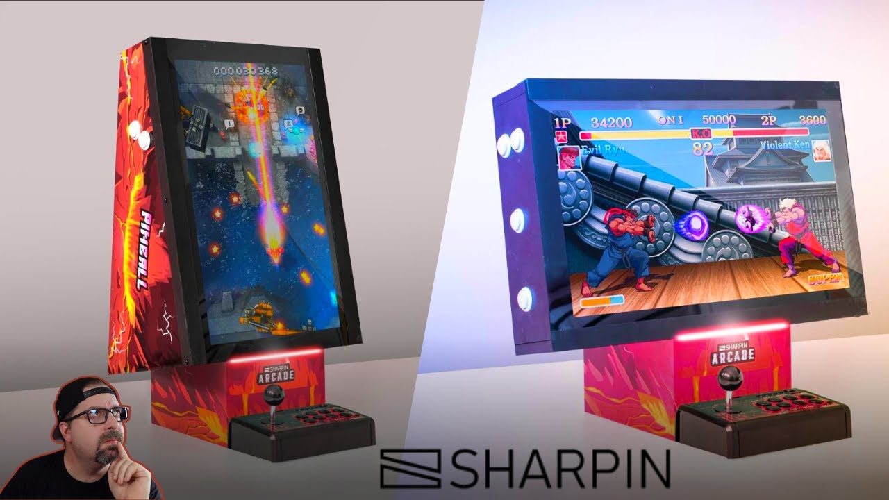 Sharpin Pinball Reveals The Arcade Dock! What Is This?!?! - YouTube