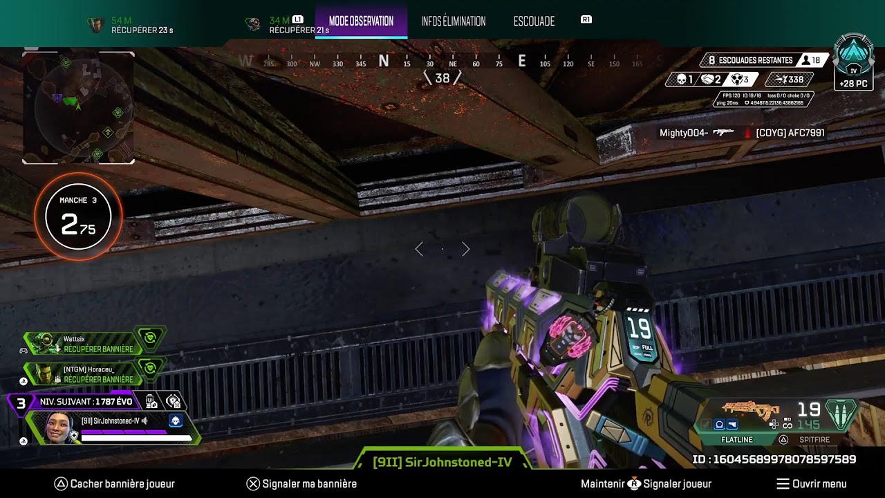Jf stream apex 120 fps - YouTube