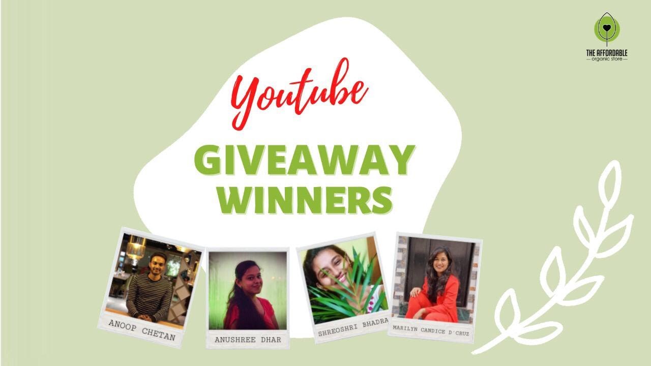 YouTube Giveaway Winners! - YouTube