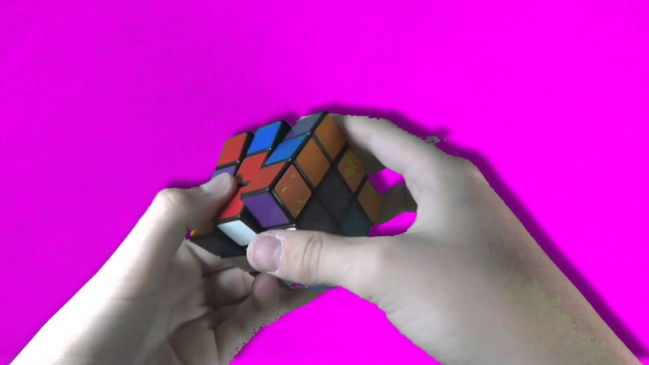 Greenscreen Rubik's Cube Test - YouTube