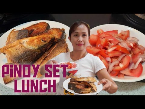 MY PINOY SET OF LUNCH.. #latest @OFWDISKARTECOOKINGIDEAS - YouTube