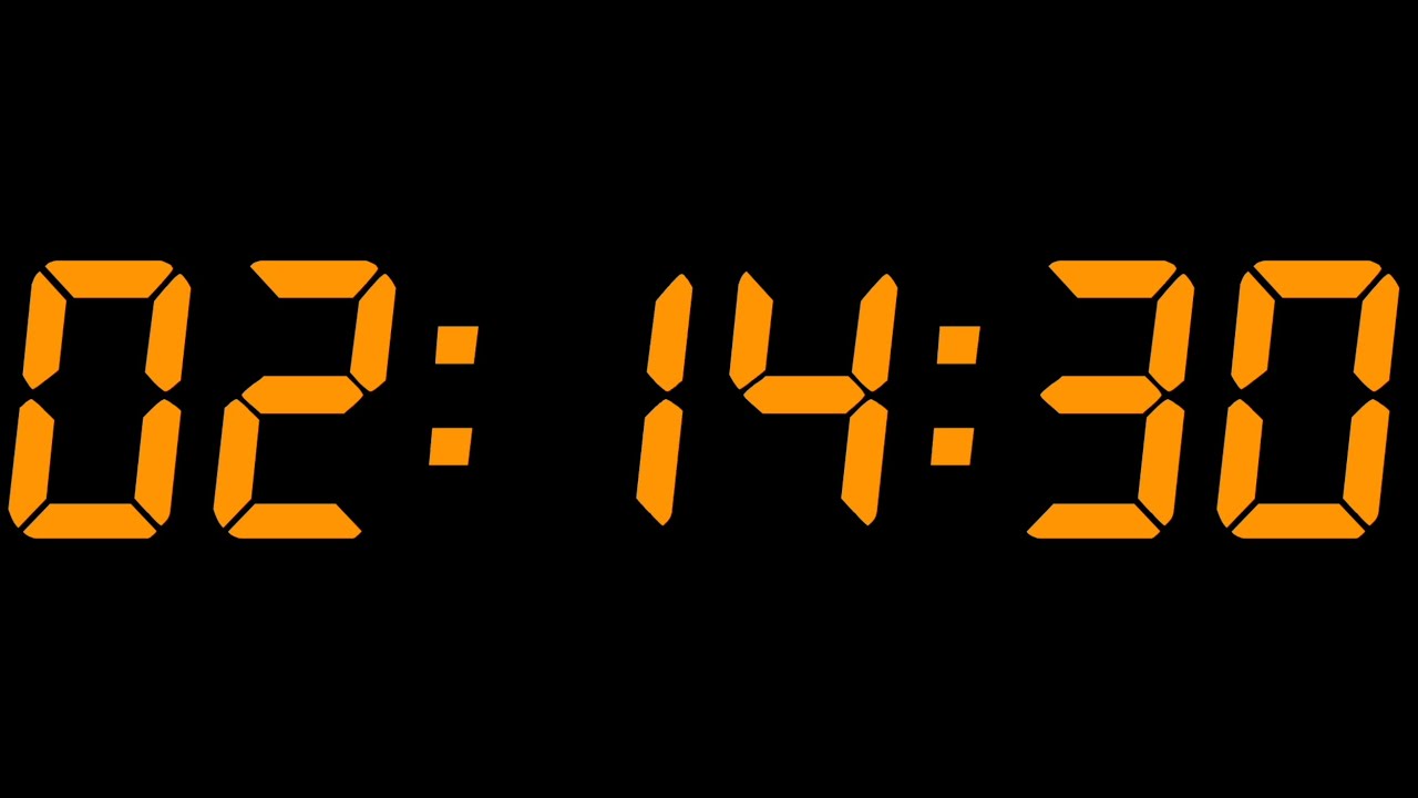 134 MINUTE and 30 SECONDS COUNTDOWN TIMER-YouTube - YouTube