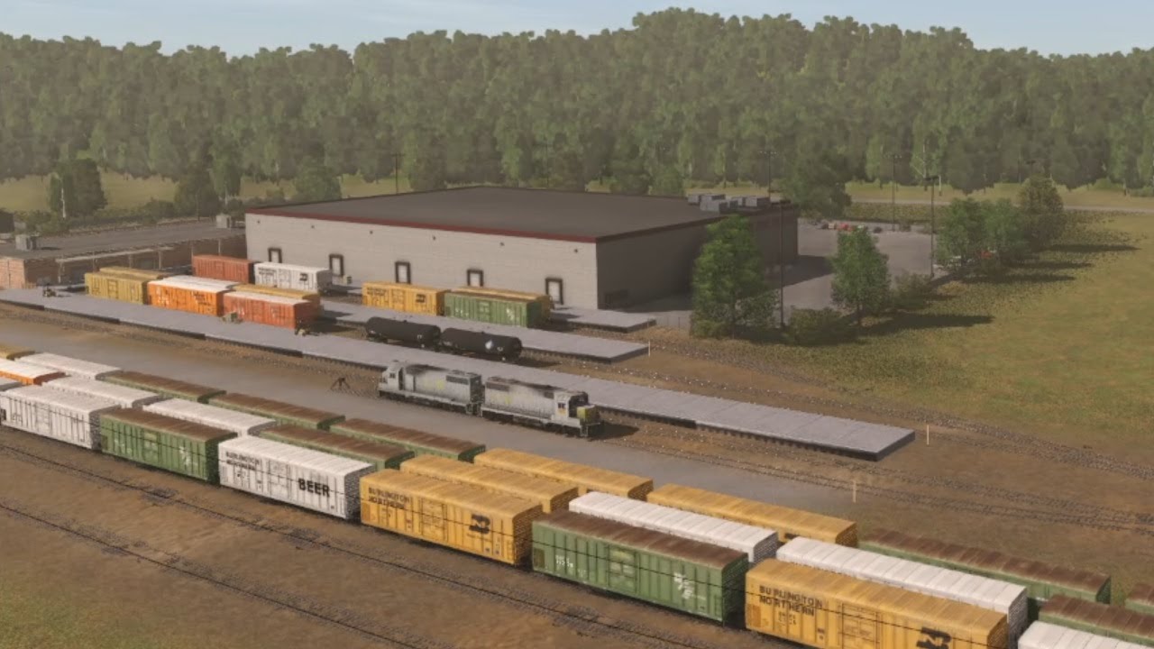 Route Building on the SSW Coxton Sub! Knight's Perishables, Trainz 2019 ...