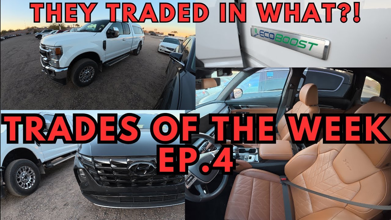 What Vehicles Are People TRADING In? Best Week Yet. Trades Of The Week ...
