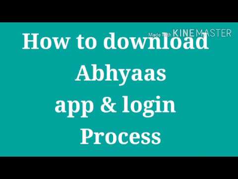 How to login In Abhyaas app . - YouTube
