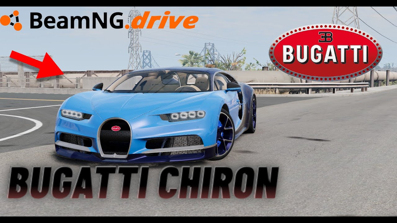 BeamNG Bugatti Chiron│Mod Review - YouTube