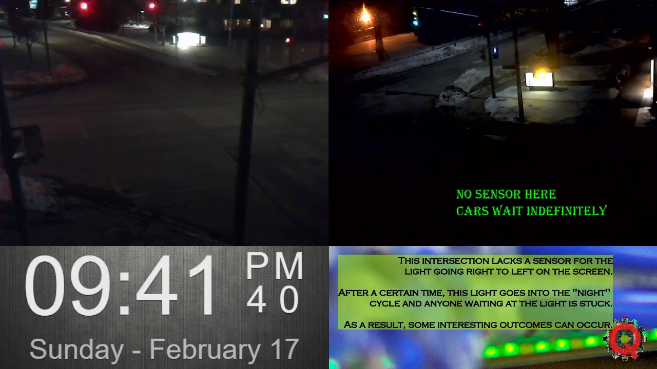 Traffic Light with No Sensor - Live - YouTube