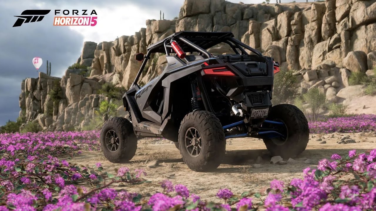 Je teste le nouveau Polaris RZR pro 2021 (Forza Horizon 5) - YouTube