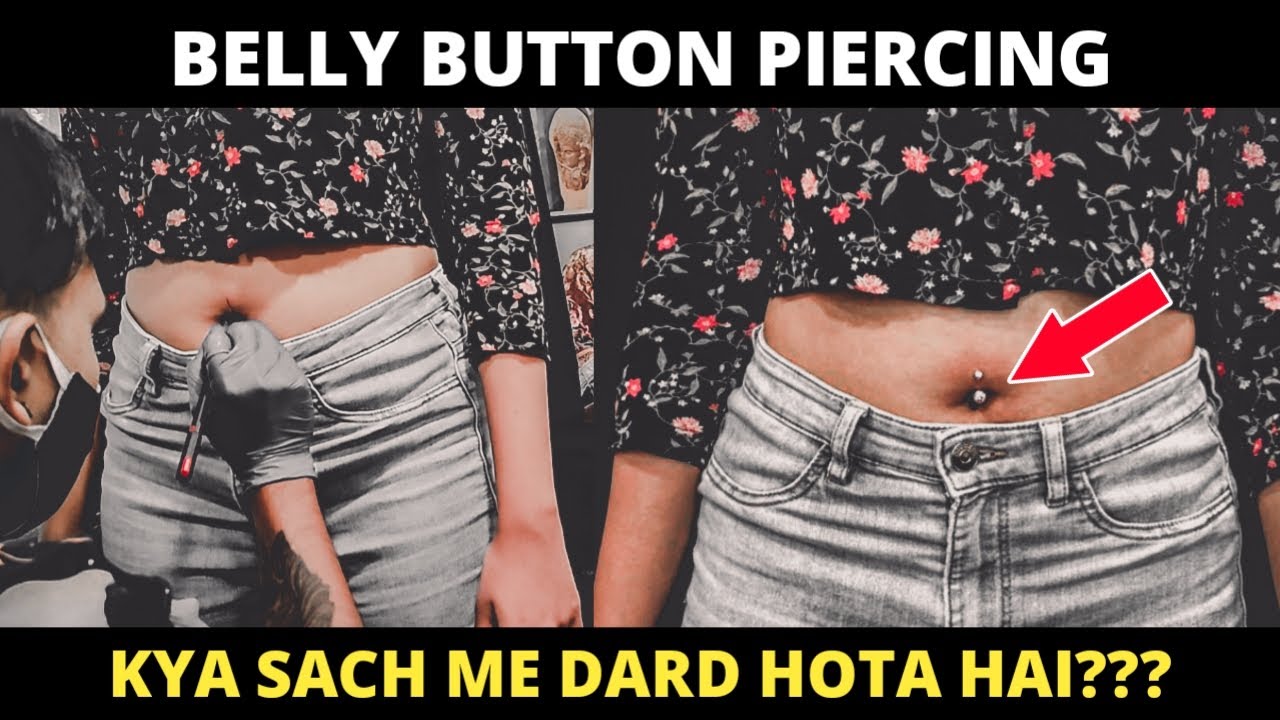 BELLY BUTTON PIERCING /BELLY PIERCING IN MUMBAI / PAINLESS ...