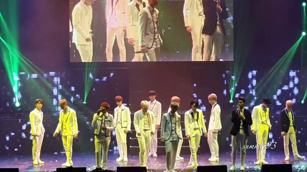 160820 세븐틴 (SEVENTEEN) - 유행가 (Popular Song) @ Shining Diamonds in ...