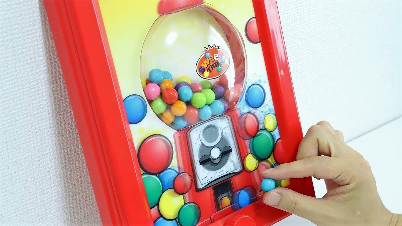 Wall Mounted Gumball Machine Tricky Gumball Machine - YouTube