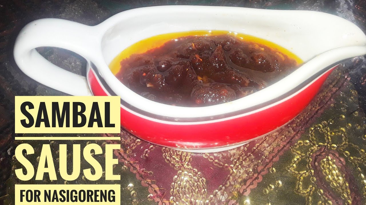 Sambal sause|| How to make Indonesian sambal sause Recipe||Best sambal ...