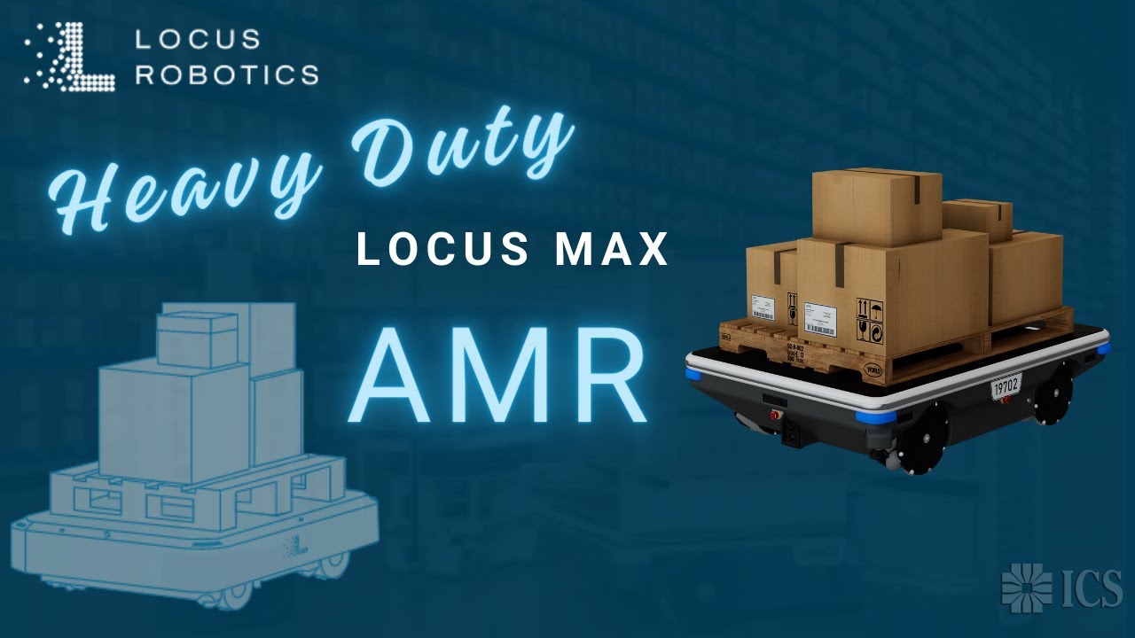 Locus Max AMR Αυτόνομο Κινούμενο Ρομπότ - για παλέτες έως 1.361 κιλά ...