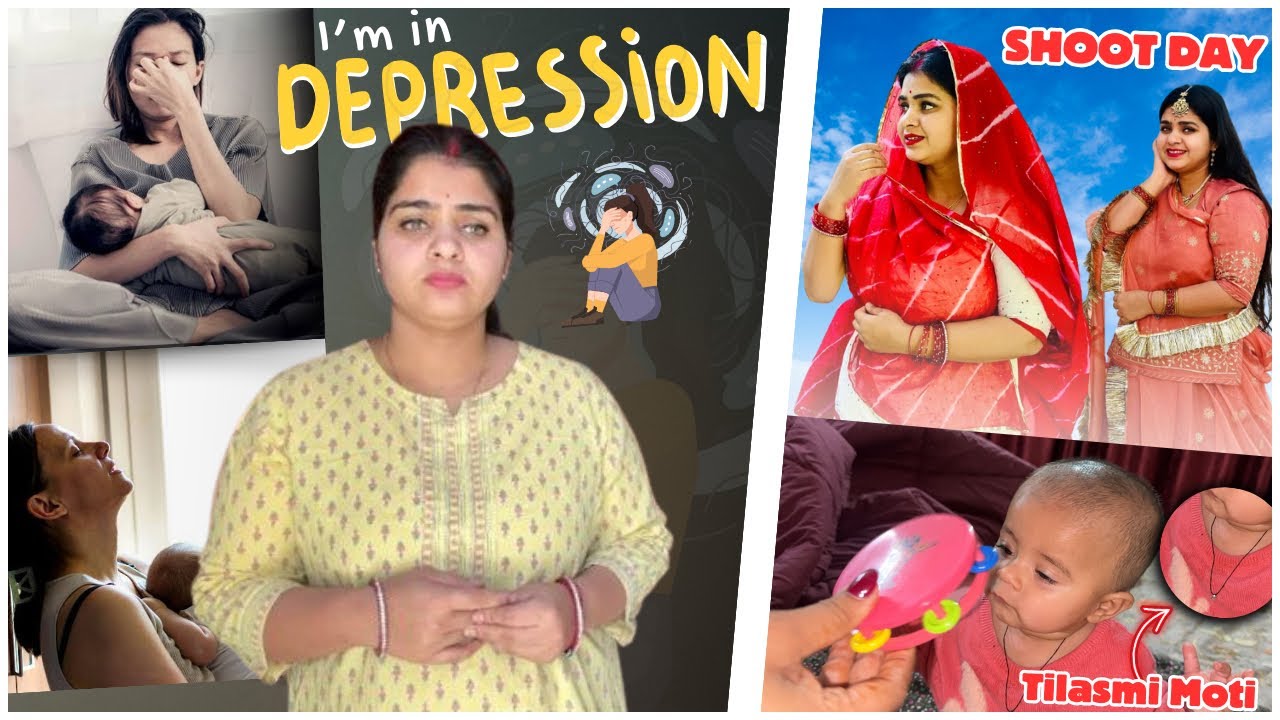 Postpartum depression // anxiety,tiredness m hu me😨// tilsmi moti for ...