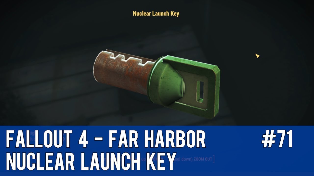 Fallout 4 - Far Harbor Gameplay Walktrough Part 71 - Nuclear Launch Key ...